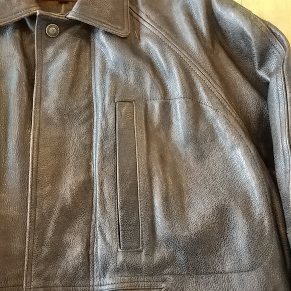 New River Sports | Jackets & Coats | Heavy Leather Warm Jacket New ...